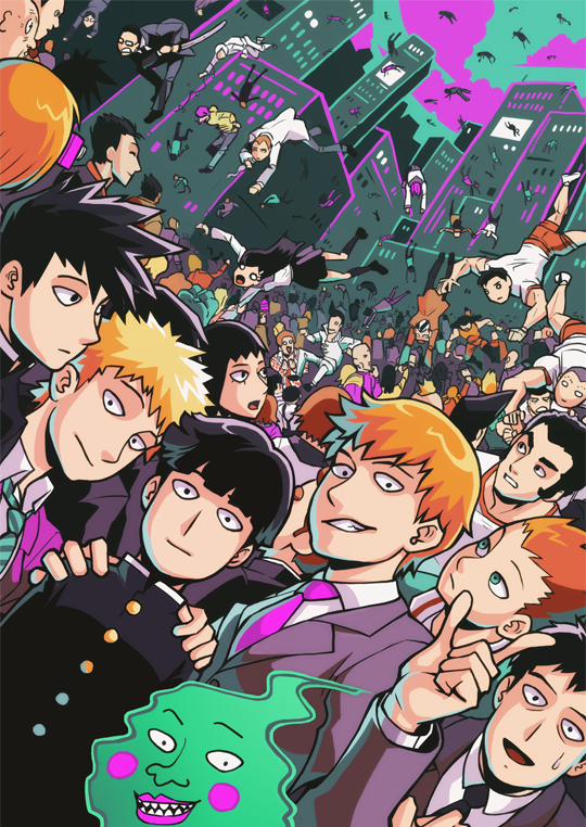 Mob Psycho 100 inspired Poster – H0ly's Art Corner
